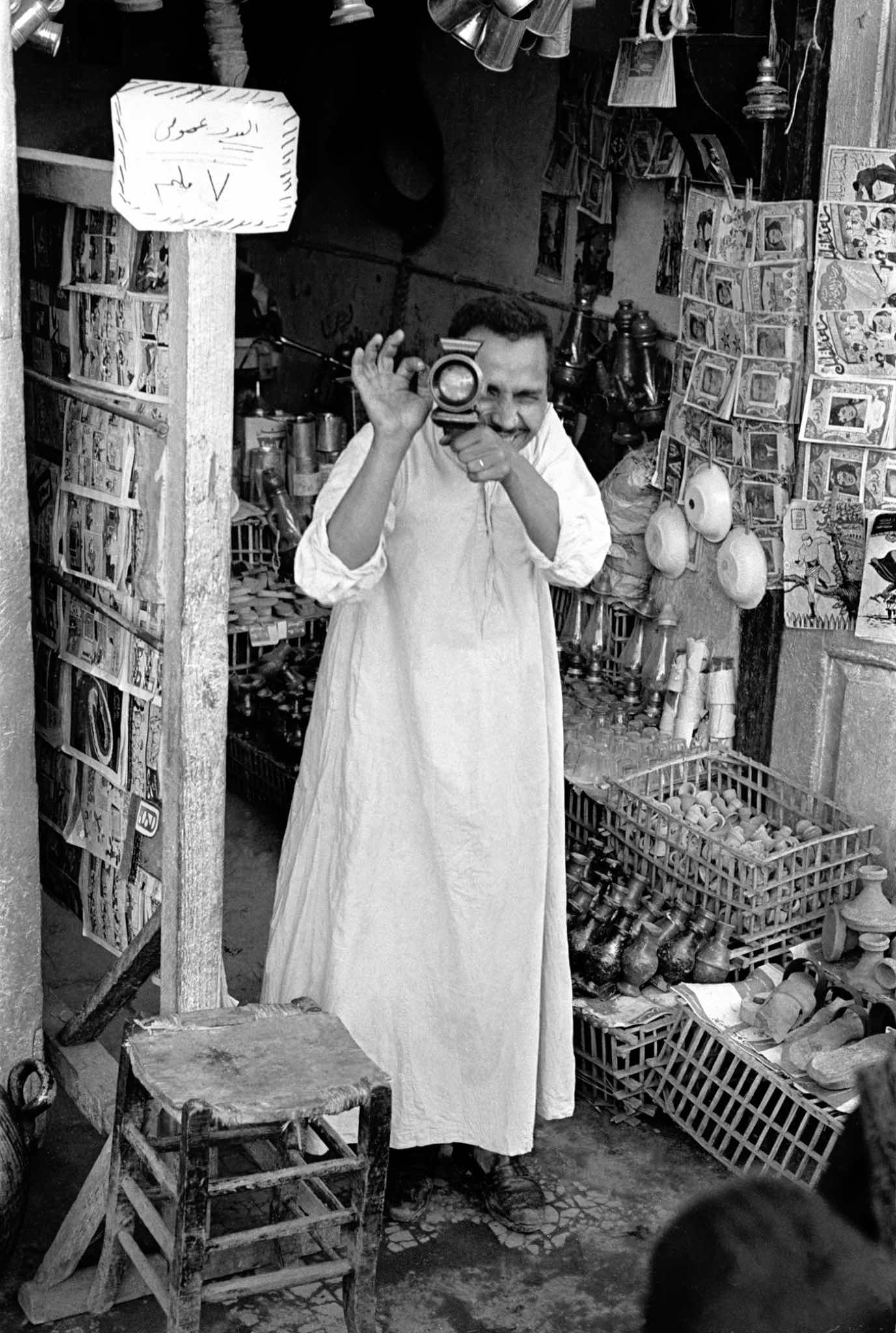1962, Cairo, Egypt, mock photographer