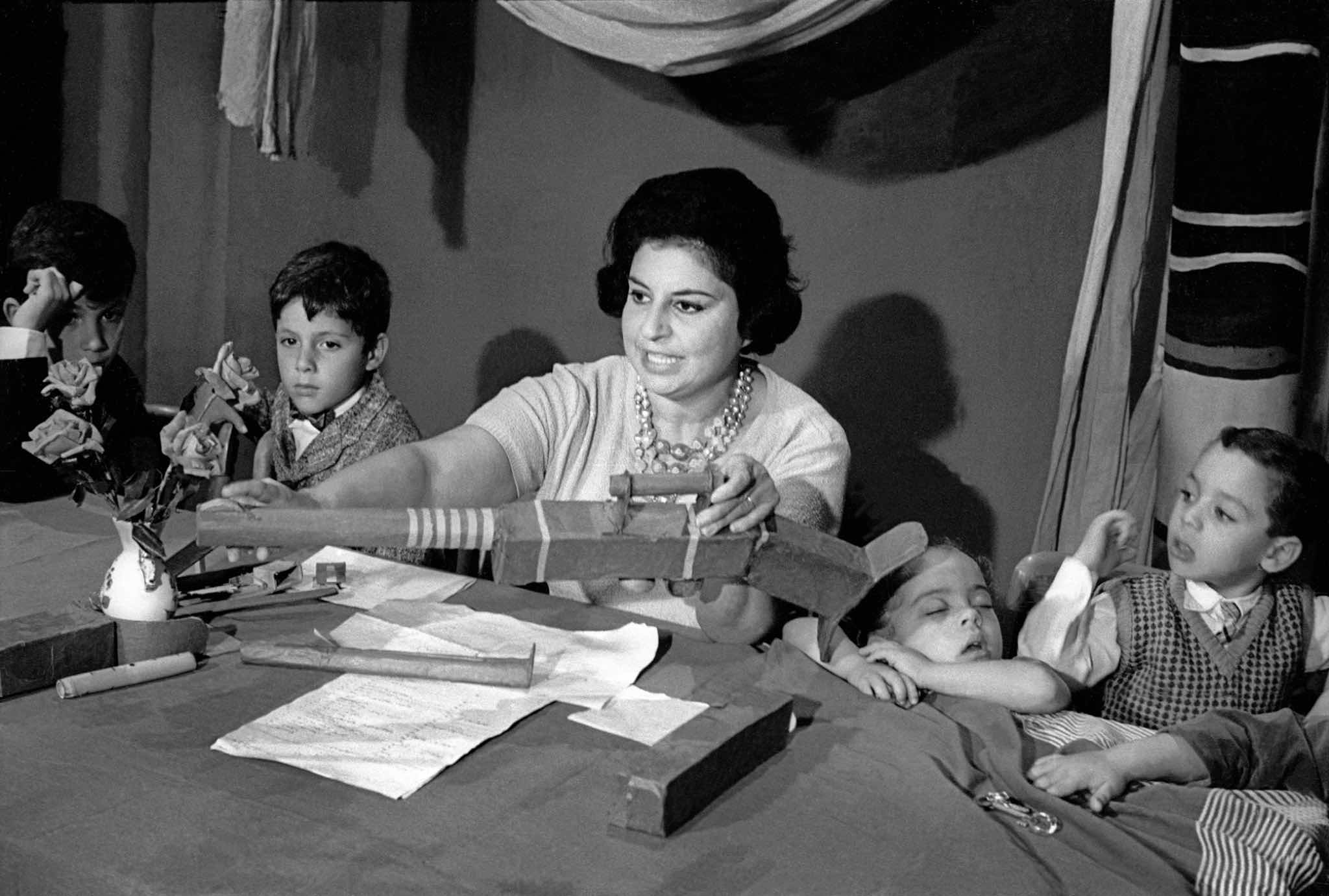 1962, Cairo, Egypt, TV show for children